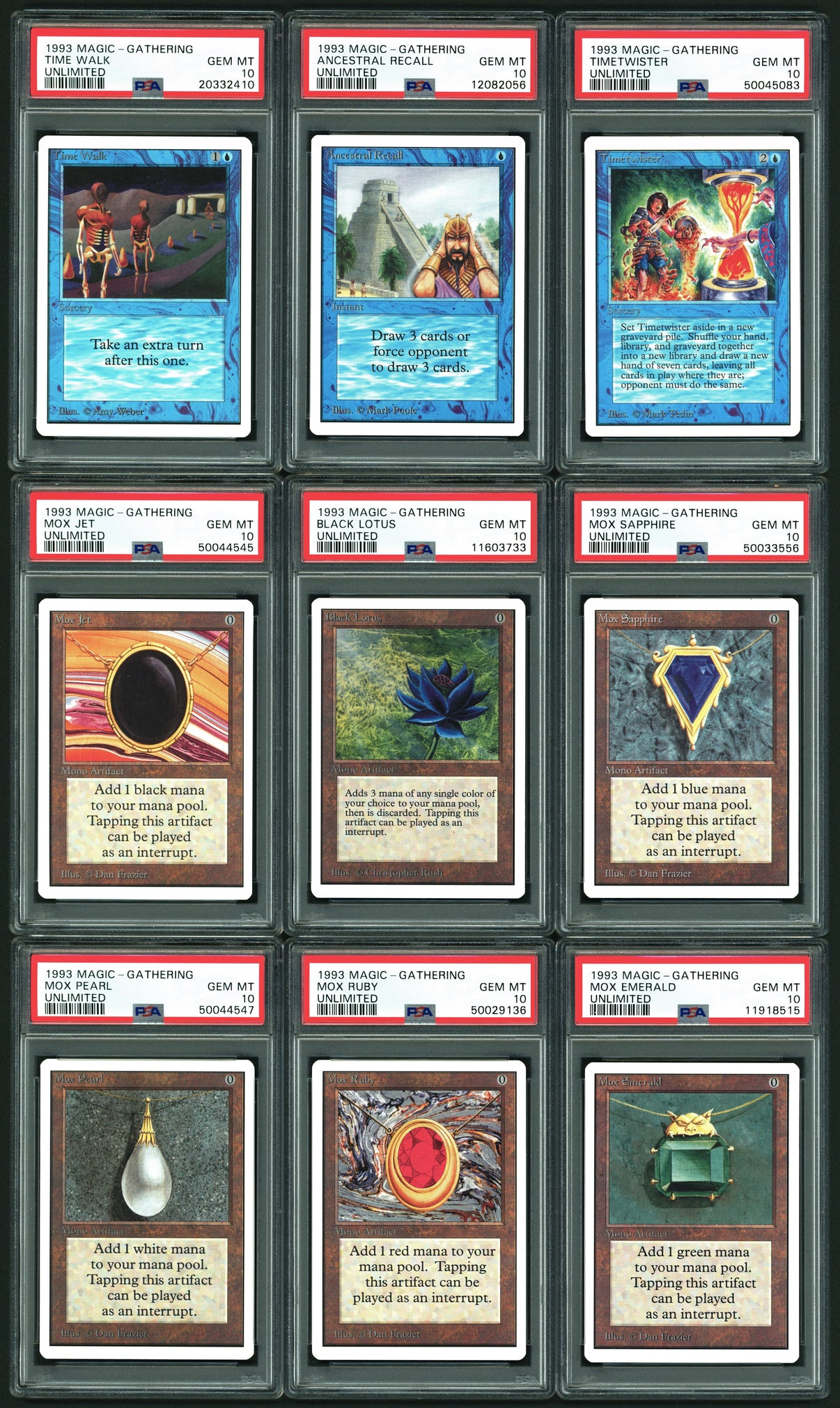 Power 9 Set - Unlimited PSA 10 – Pristine Collectibles